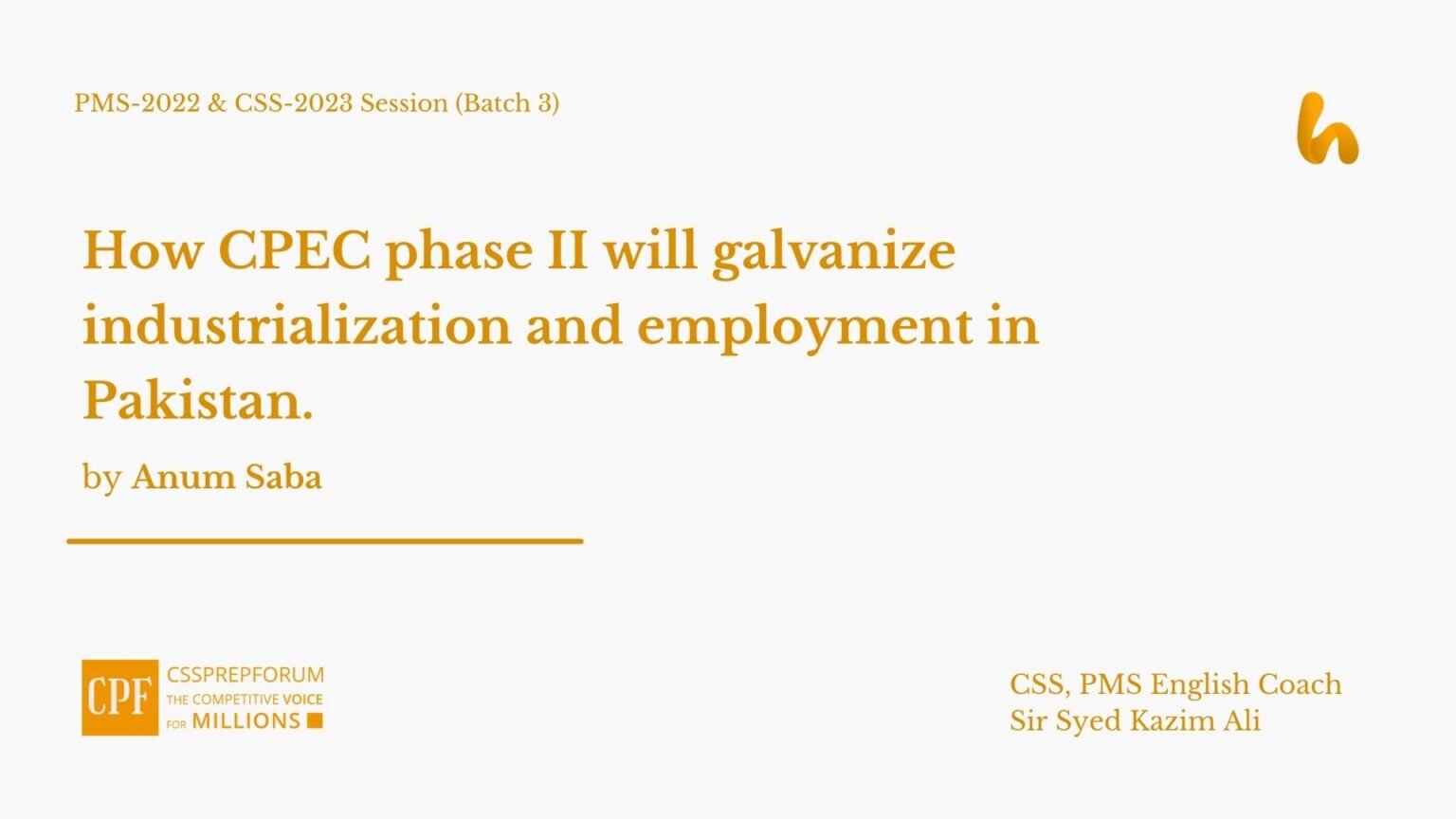 How CPEC phase II will galvanize industrialization in Pakistan?