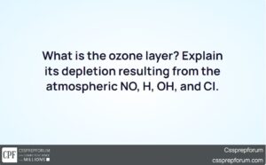 What is the ozone layer | CSSPrepForum