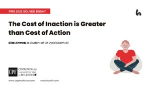 The Cost of Inaction is Greater than the Cost of Action