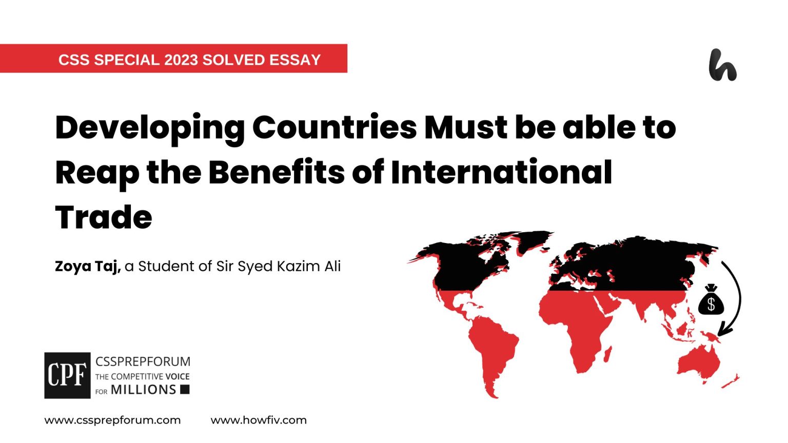 Developing Countries Must be able to Reap the Benefits of International ...