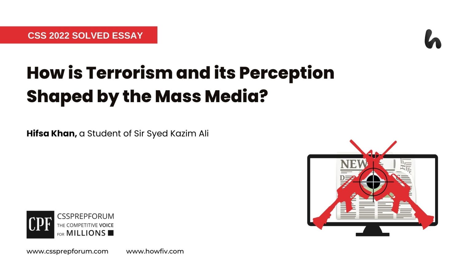 Terrorism and its Perception Shaped by the Mass Media