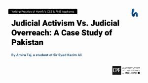 Judicial Activism Vs Judicial Overreach | CSSPrepForum