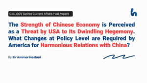 The Strength of Chinese Economy as a Threat to USA