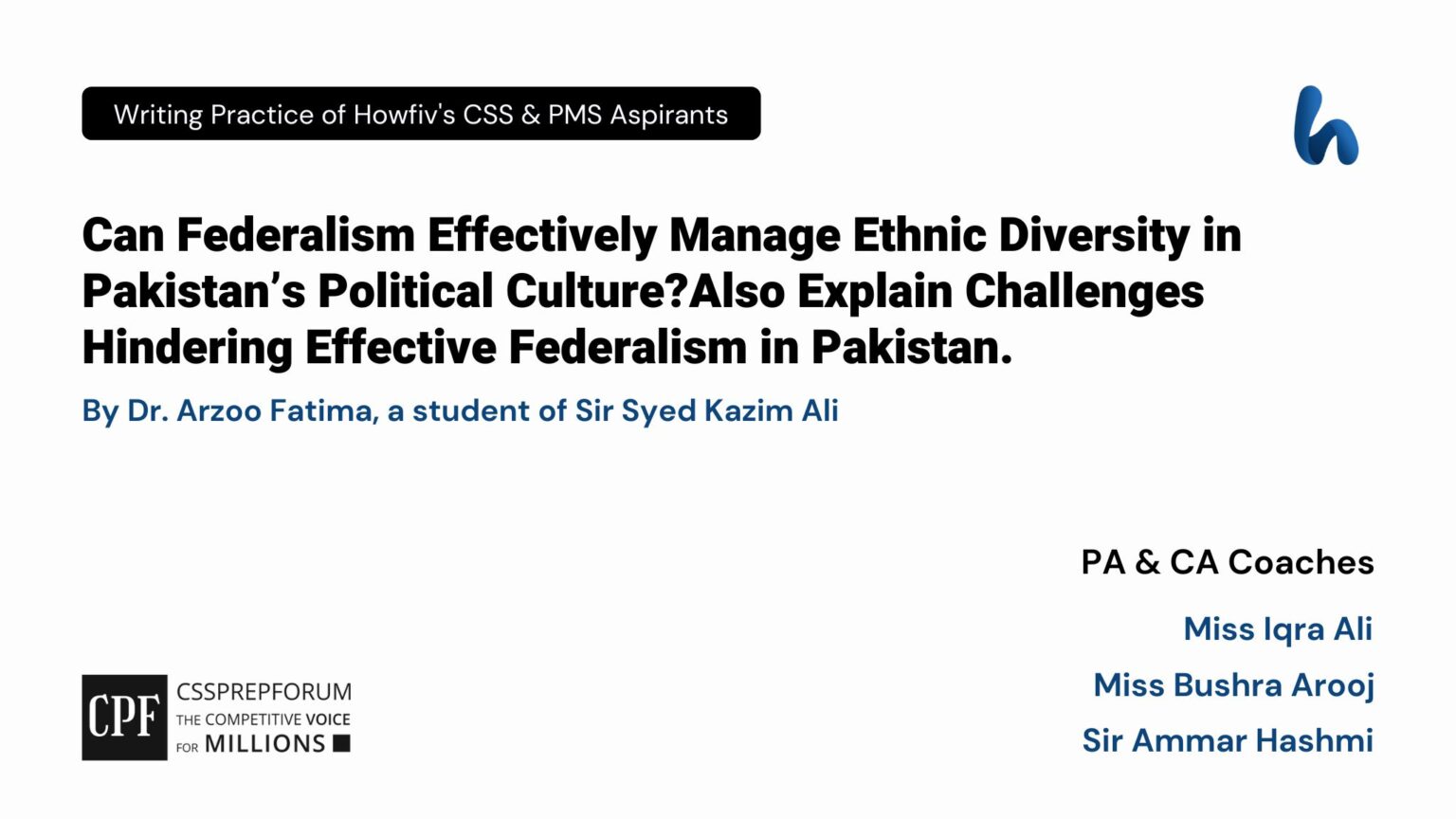 CSS Solved Pakistan Affairs Archives - Cssprepforum