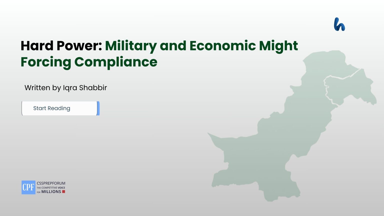 Hard Power: Military and Economic Might Forcing Compliance